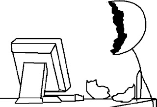 Memes Vetorizados: Face Crash - Computer reaction