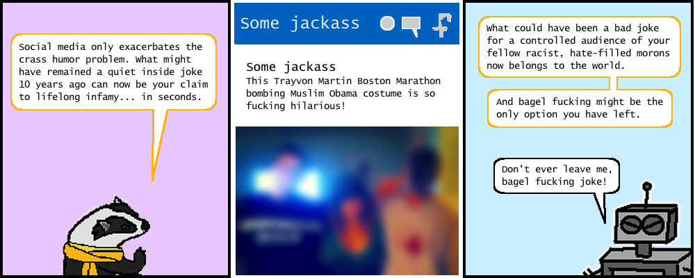 The Illiterate Badger | New comics Monday, Wednesday & Friday: The ...