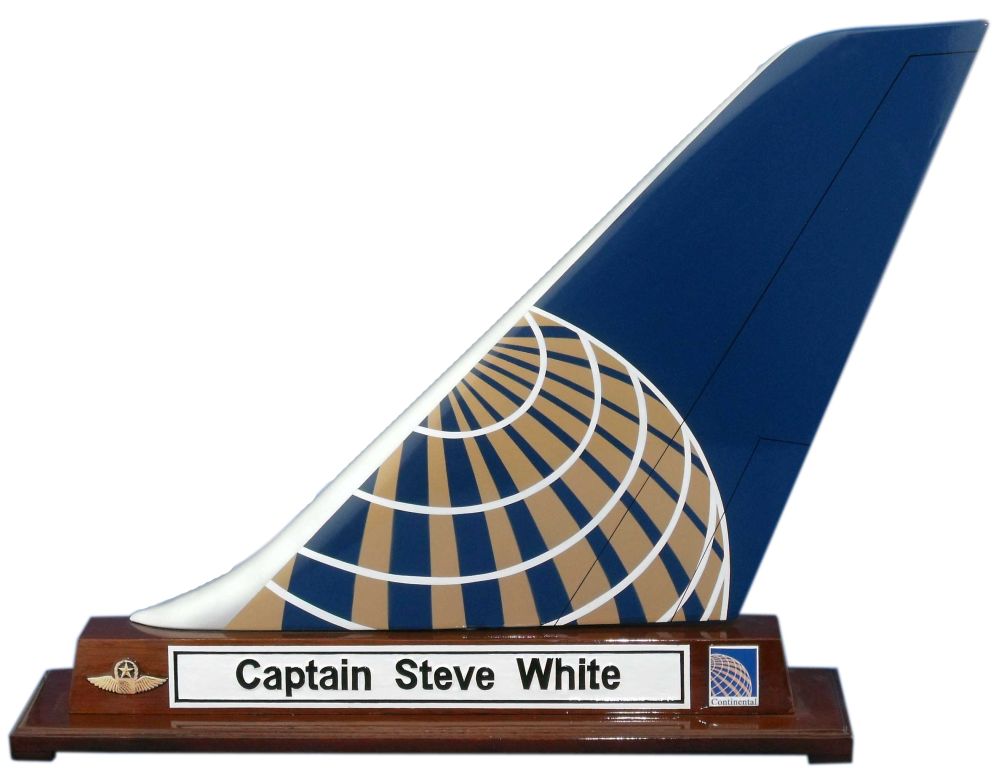 Legacy Tails by Mad Dog Gear: Continental Airlines 787