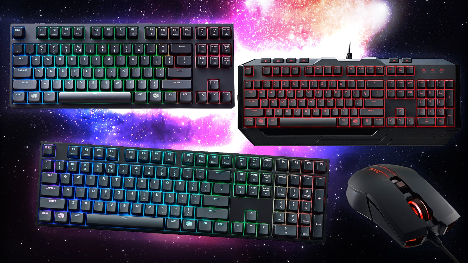 Cooler Master Announces RGB Keyboards