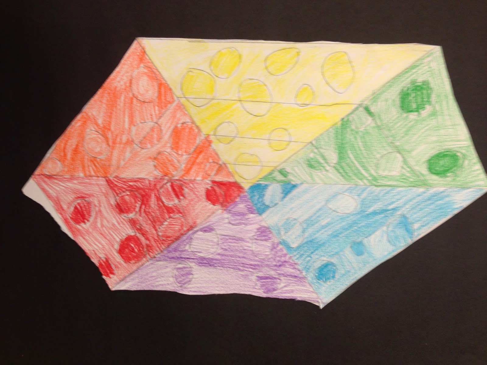One Point's Perspective: 4th Grade Color Wheels