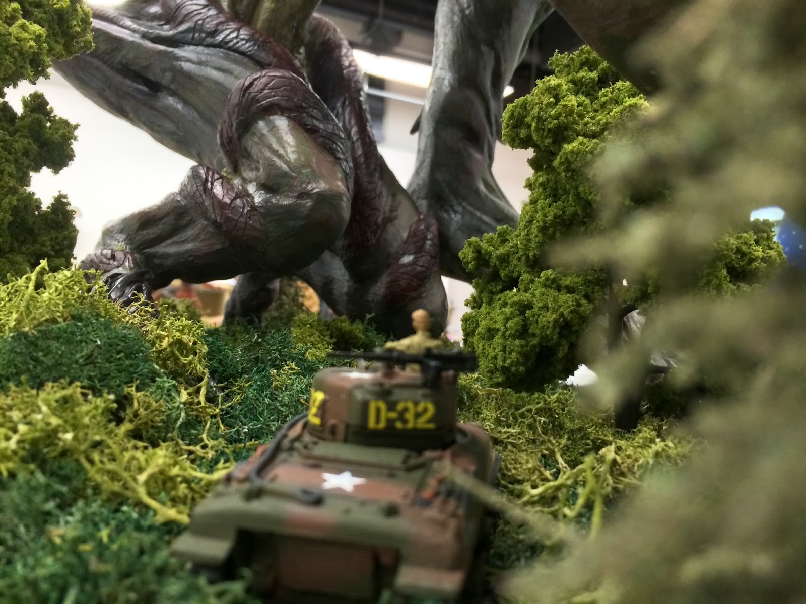 Paige in Progress: 3D3 Maquette: Pacific Rim Kaiju Redesign