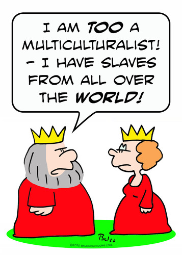 BALOO'S CARTOON BLOG: Multiculturalism cartoon