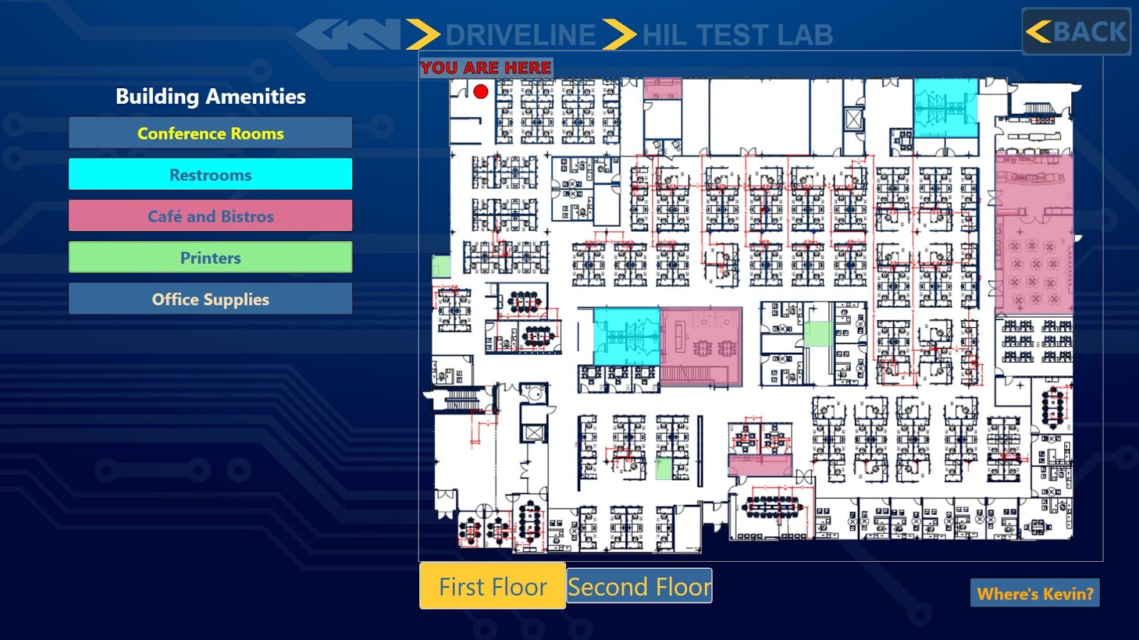HIL Lab Kiosk & TAMS Program