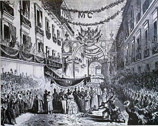 TLAMATQUI: Entrada de Maximiliano y Carlota a la Ciudad de México (12 ...