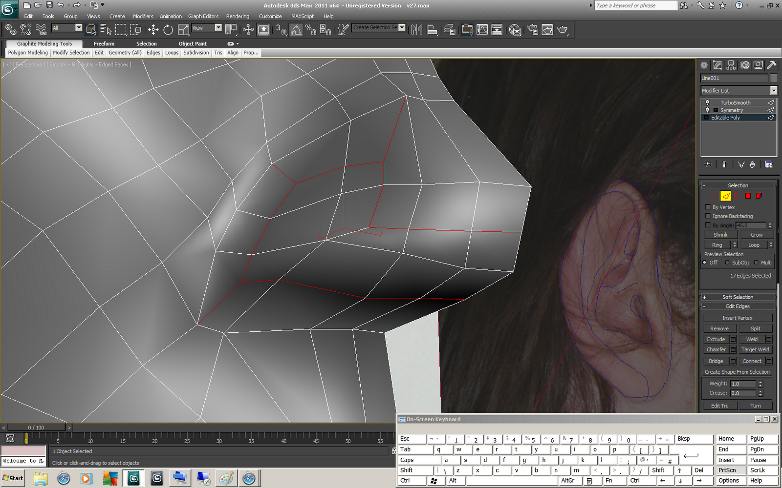 1027218-Virtual environments: Modeling - Facial Geometry creation