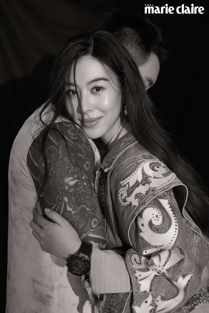 Sunny Wang y Dizzy Dizzo para marie clarie Taiwan Mayo 2020