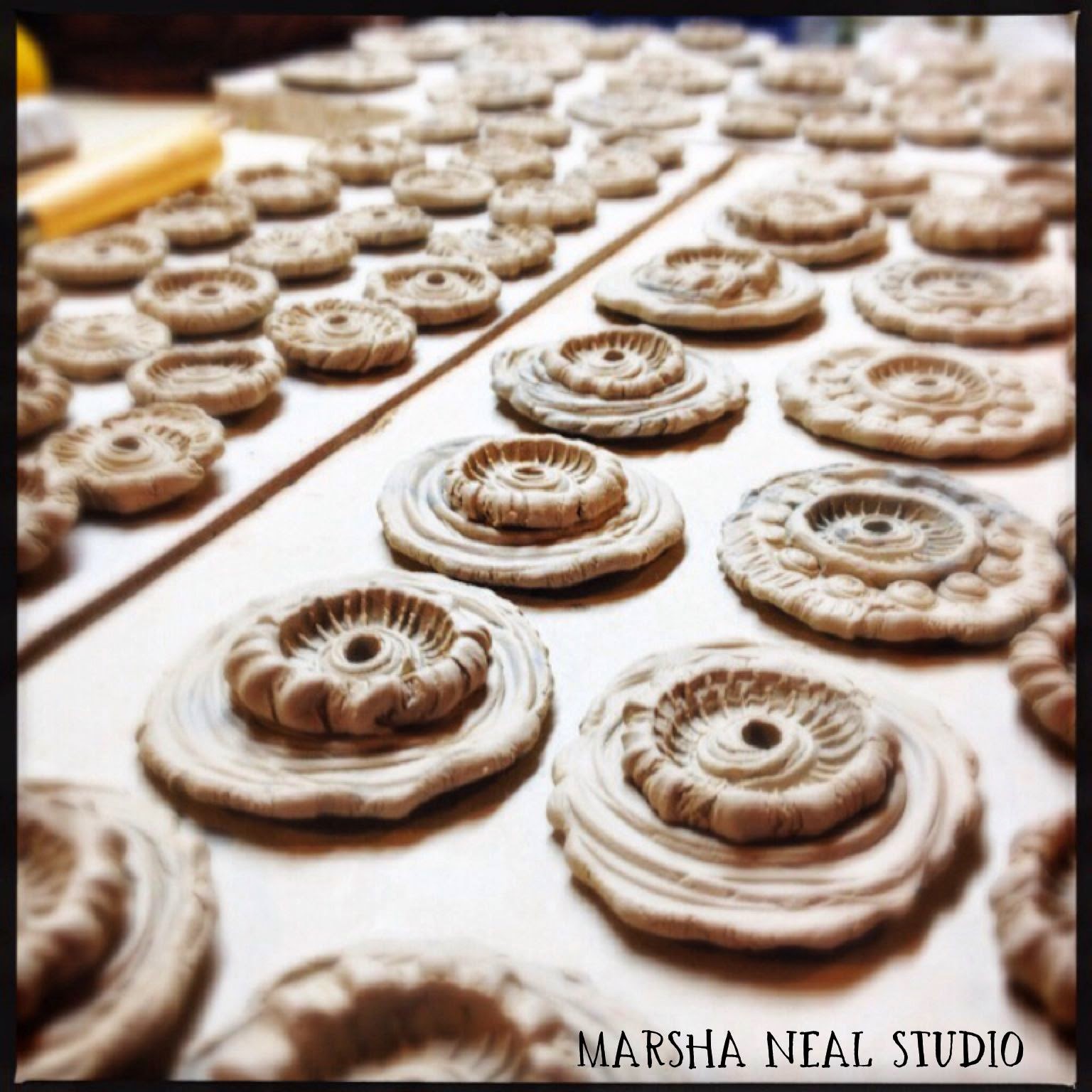 Love My Art Jewelry: Ceramic Flower Disc Beads and Organization