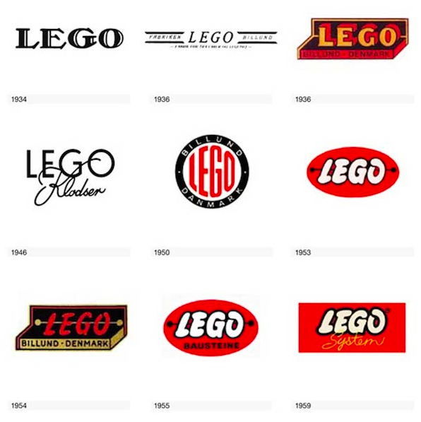 gakbrenti: the evolution of the lego logo