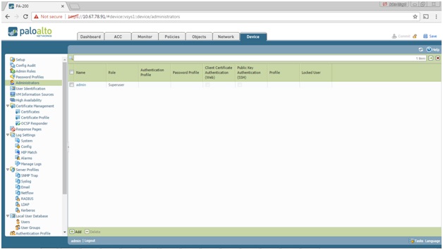 My Palo Alto Networks PCNSE Journal: Configuring General Settings and ...