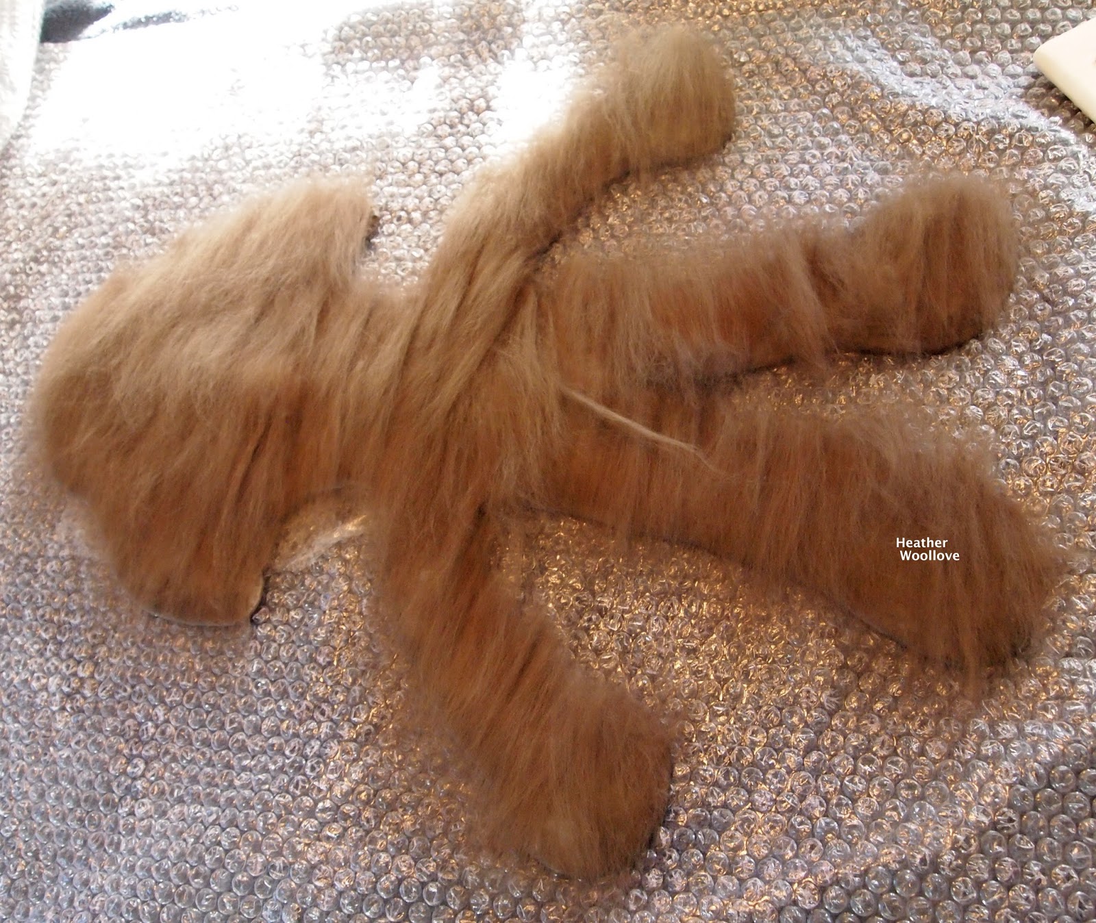 Wool love-functional fiber art: Long-Limbed Creature for Hayes- Part 1