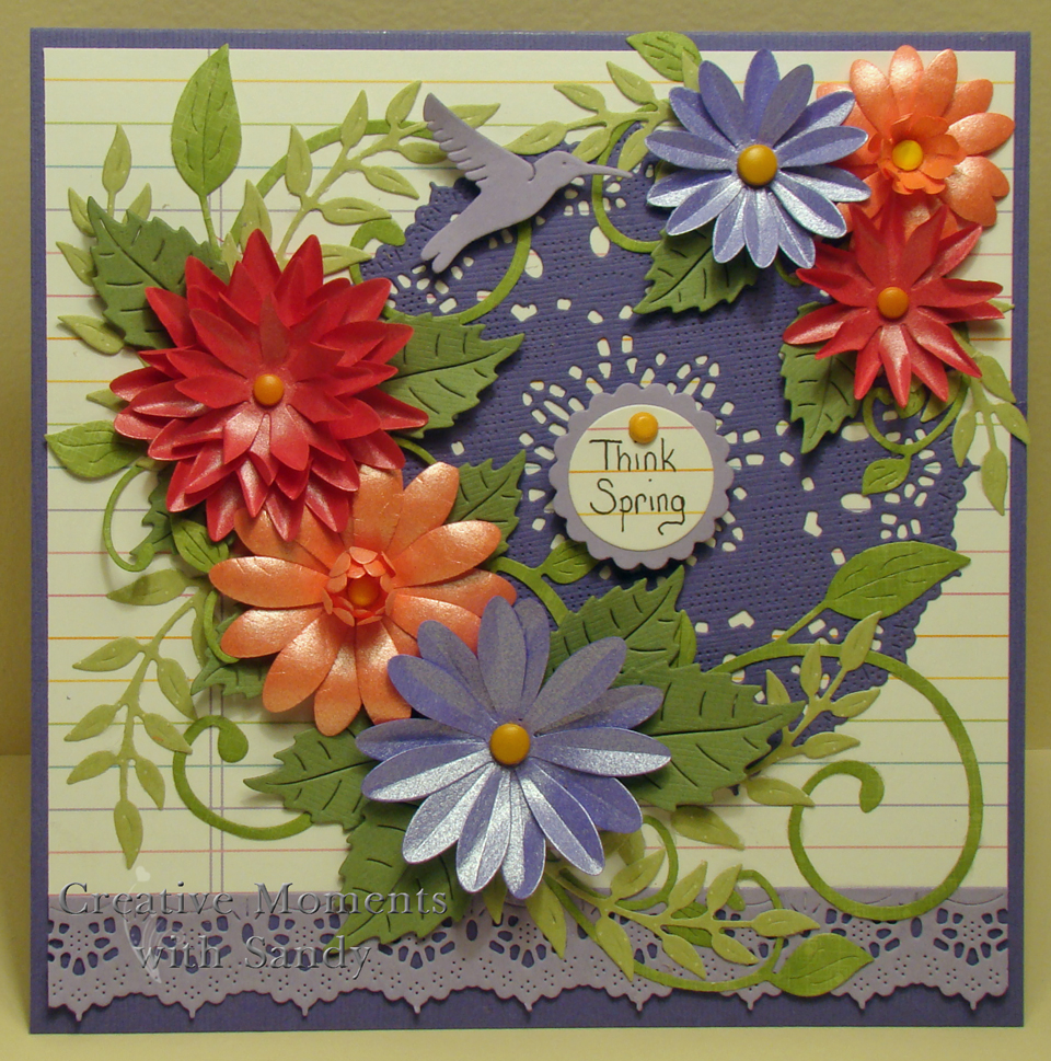 Daisy Strip Flowers - Cheery Lynn Designs Inspiration Blog