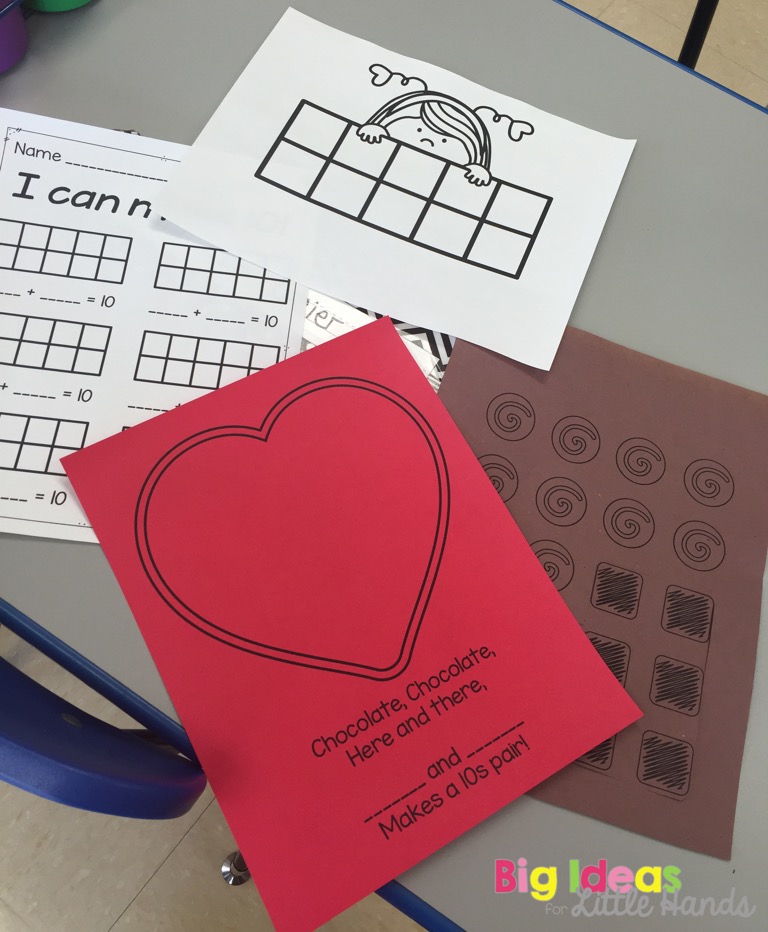 Valentine's Day Decomposing FREEBIE! - Big Ideas for Little Hands