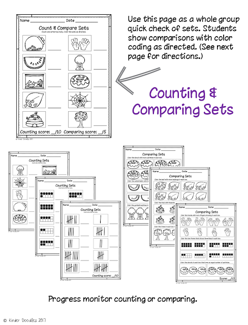 Kinder Doodles: What Do You Know? Progress Monitoring