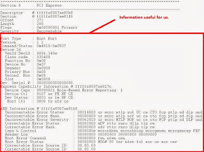 BSODTutorials: Debugging Stop 0x124 - PCIe Errors Part 1