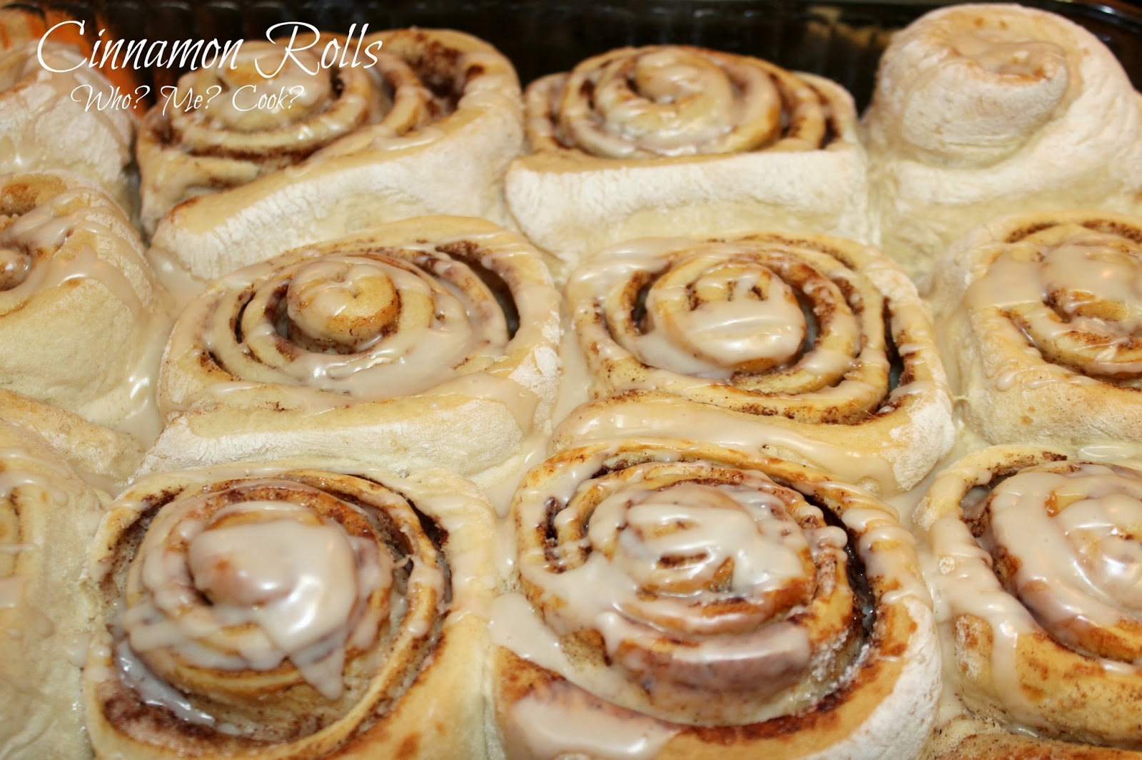Who? Me? Cook?: Frosted Ice Box Rolls (Cinnamon Rolls)