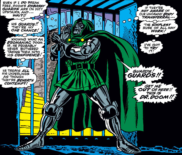 The Peerless Power of Comics!: Gene Colan's Dr. Doom: The Living Prison!