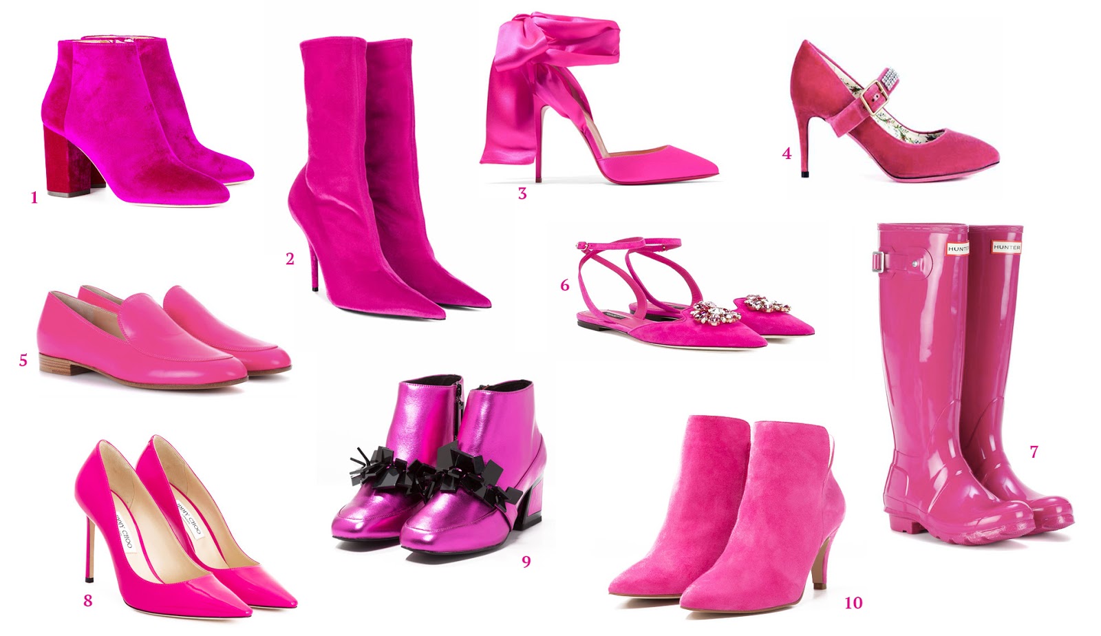 scostumista: THIS IS THE TREND:FUCHSIA SHOES