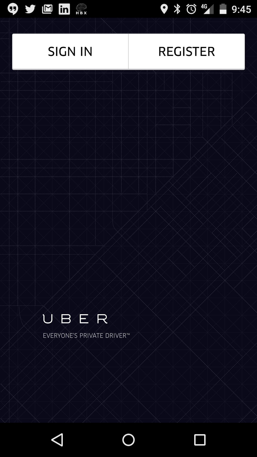 Onboarding a user via an App - Uber case study
