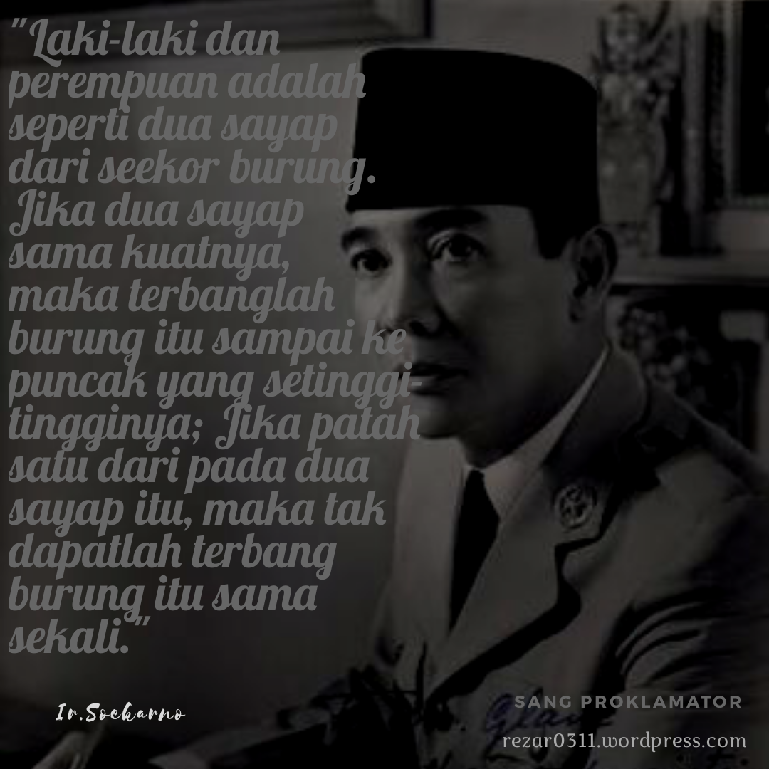 Gambar Pak Soekarno Berpidato - PILAR NEGARA