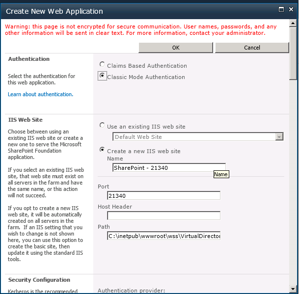 Thinking out cloud: SharePoint 2010: Classic Mode Vs Claims Based Authentication