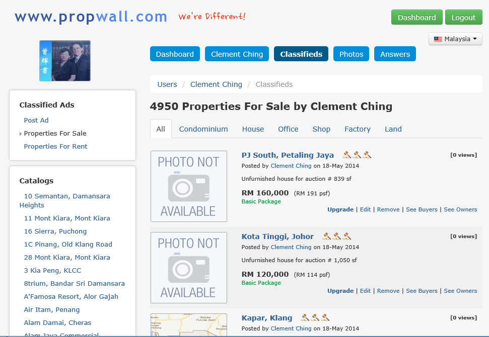 Malaysia Real Estate Auctions List 马来西亚房地产拍卖清单: 140516-389 Real Estate ...