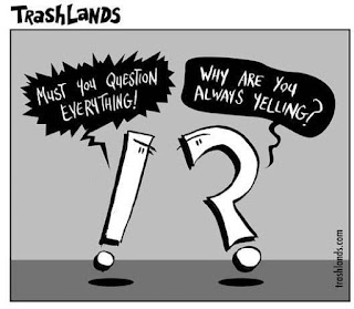 Mystery Fanfare: Cartoon of the Day: Punctuation