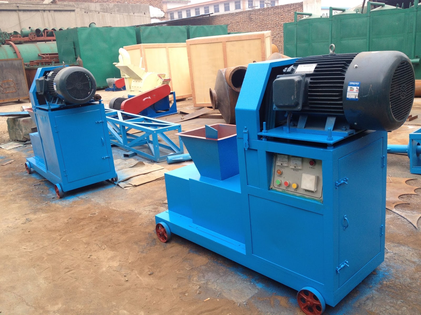 biomass briquette machine