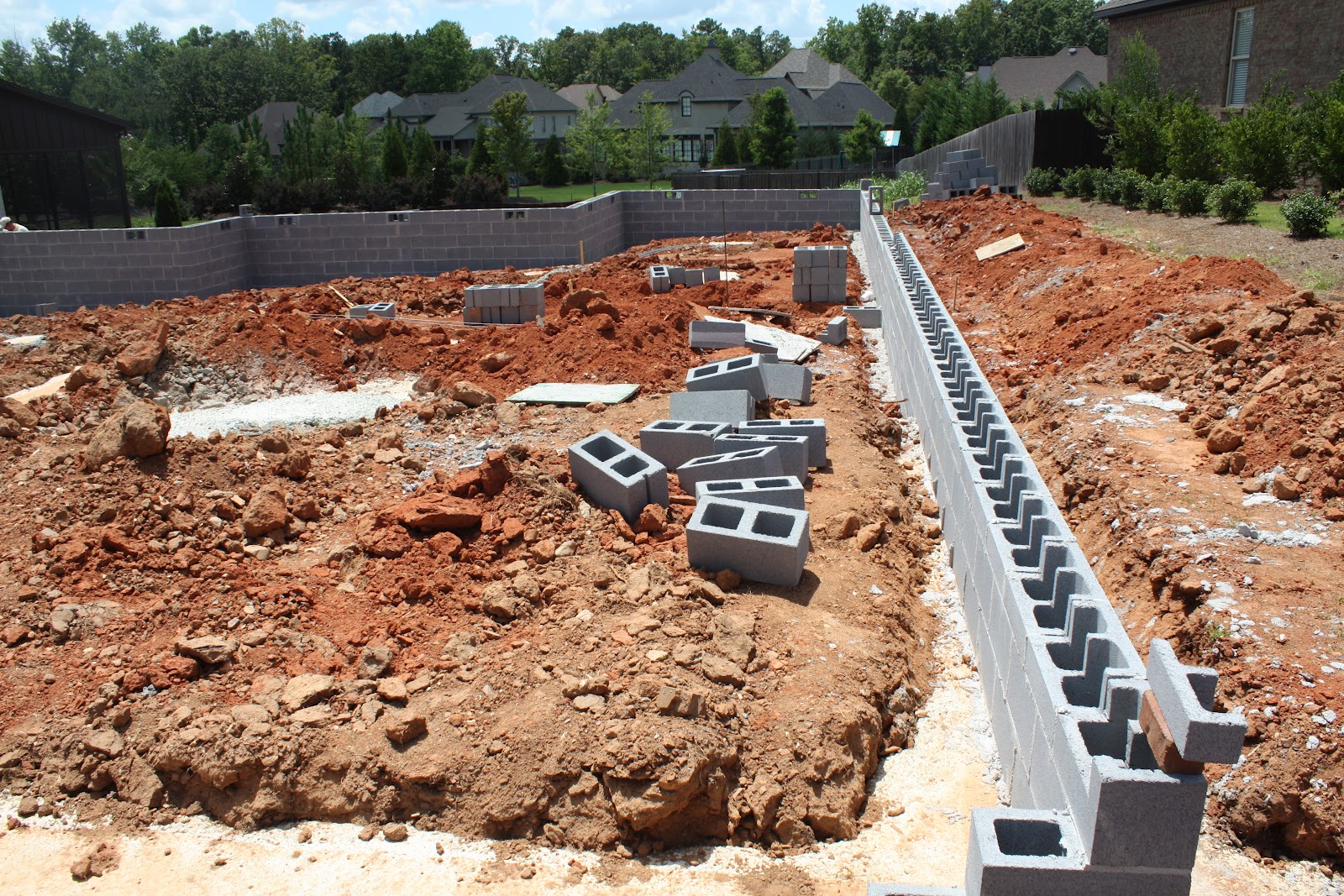 Home, Home on the Plains: A Cinder Block Outline