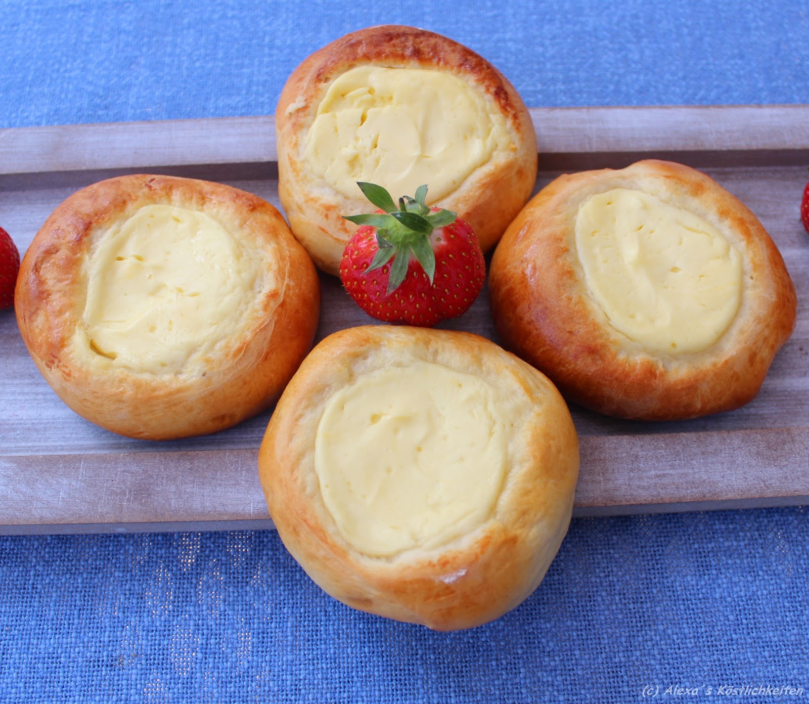 Alexa´s Köstlichkeiten: Watruschki ♥ Russische Quarktaschen