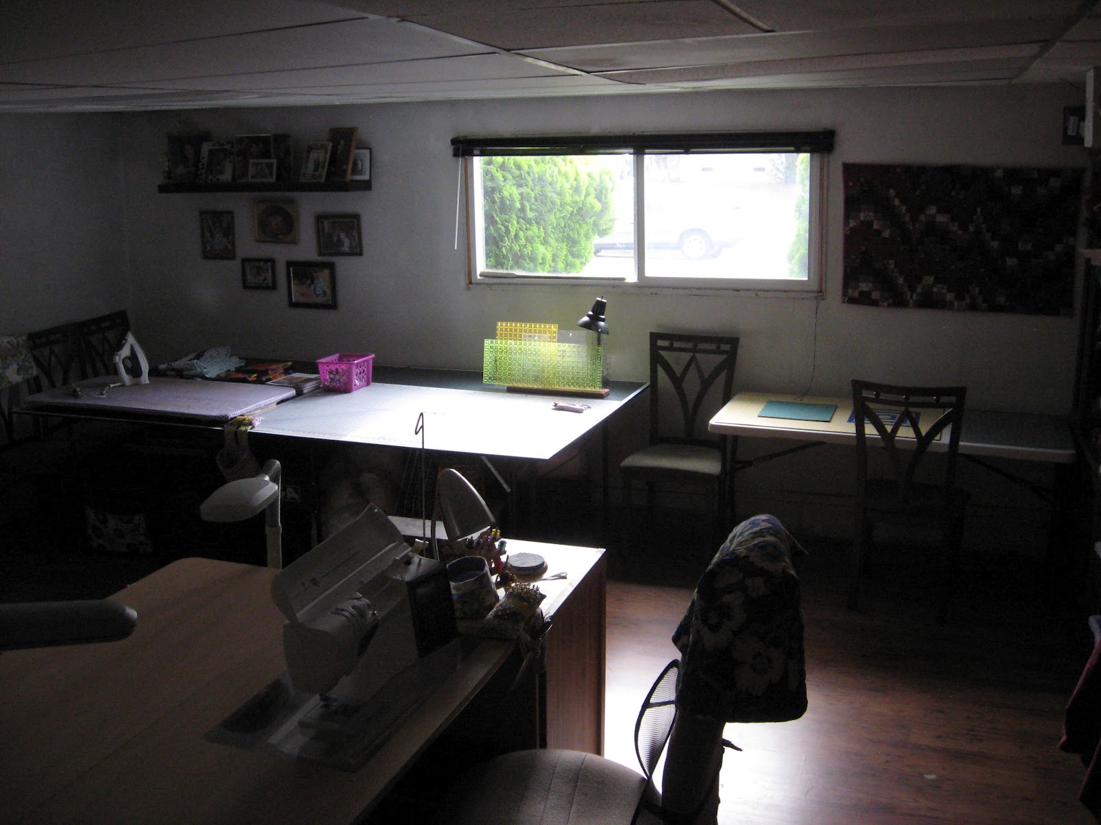 California Quilting: My sewing studio is constantly evolving