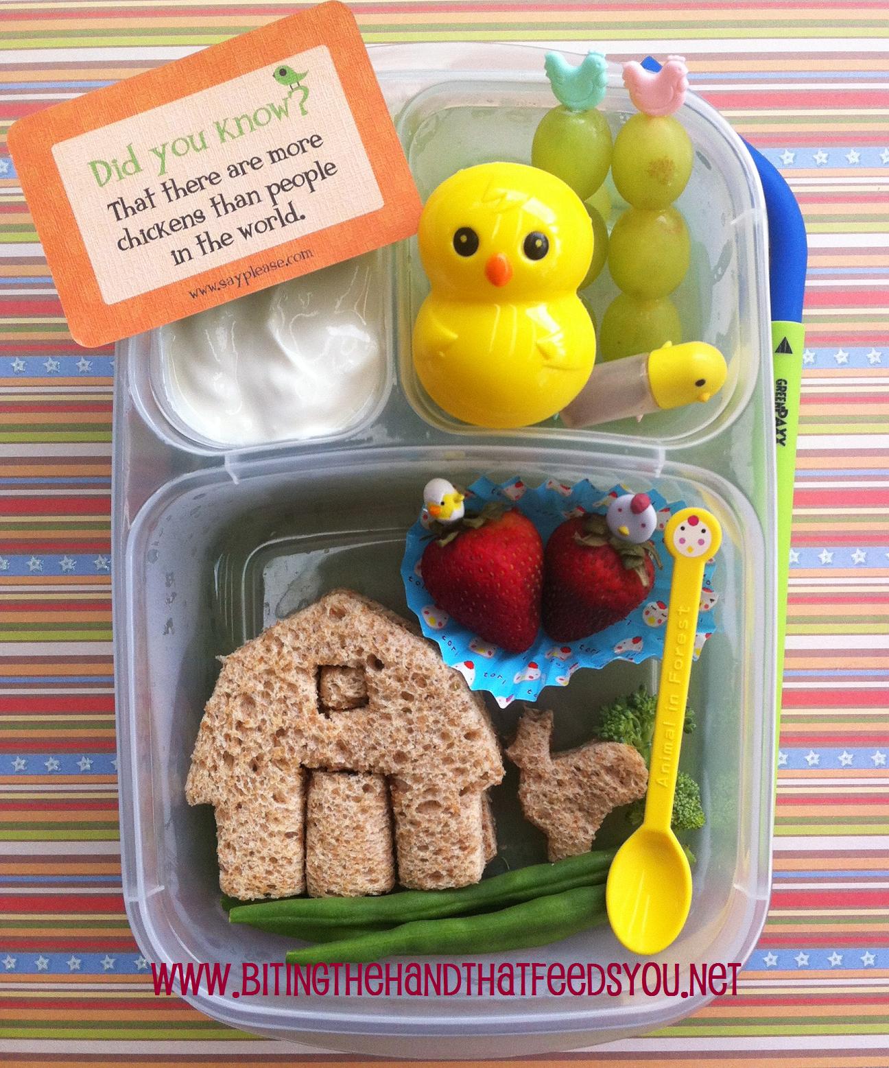 Biting The Hand That Feeds You: Barnyard Bento Bonanza