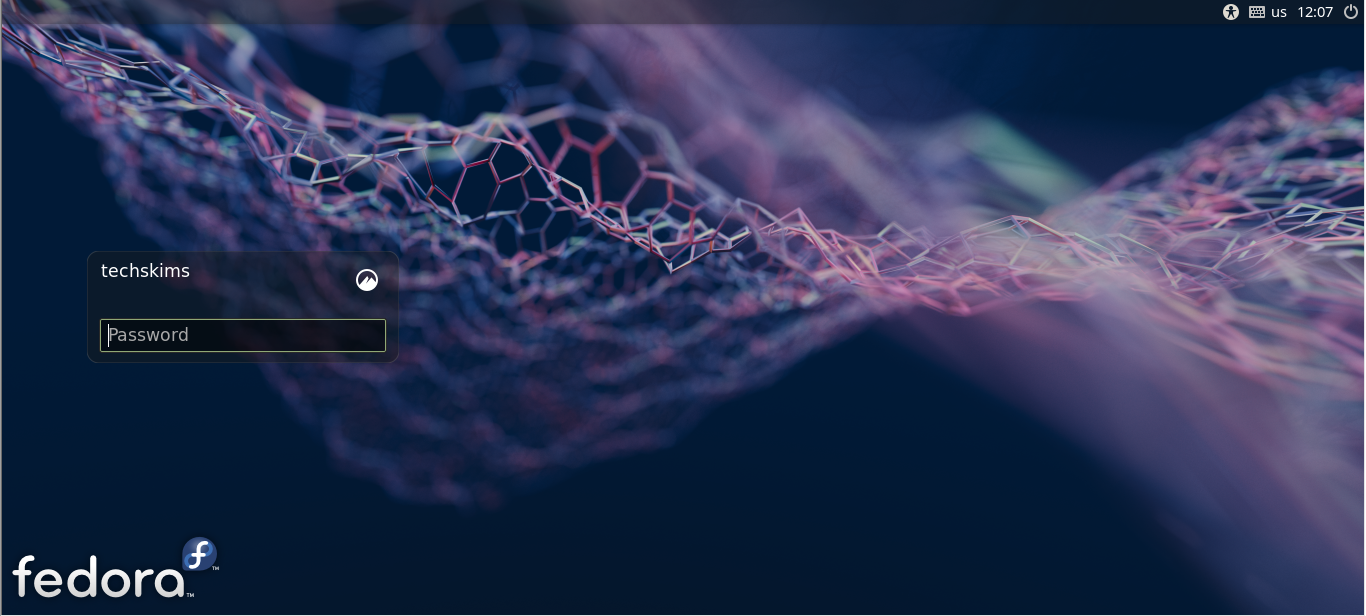 Review Tampilan Linux Fedora