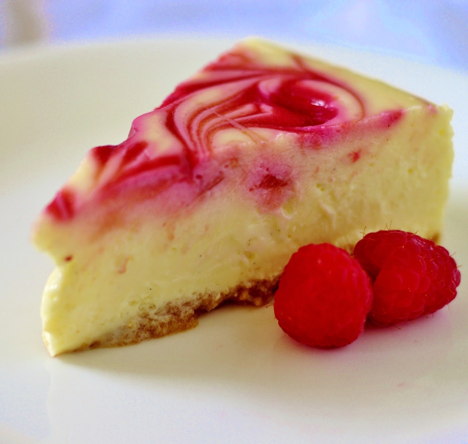 Sage Trifle: Raspberry Swirl Cheesecake