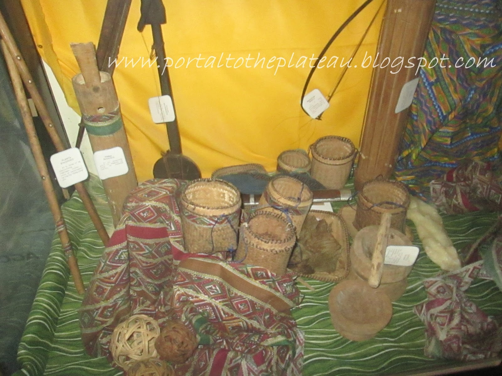 Portal to the Plateau: Manobo Items in Sultan Kudarat Museum