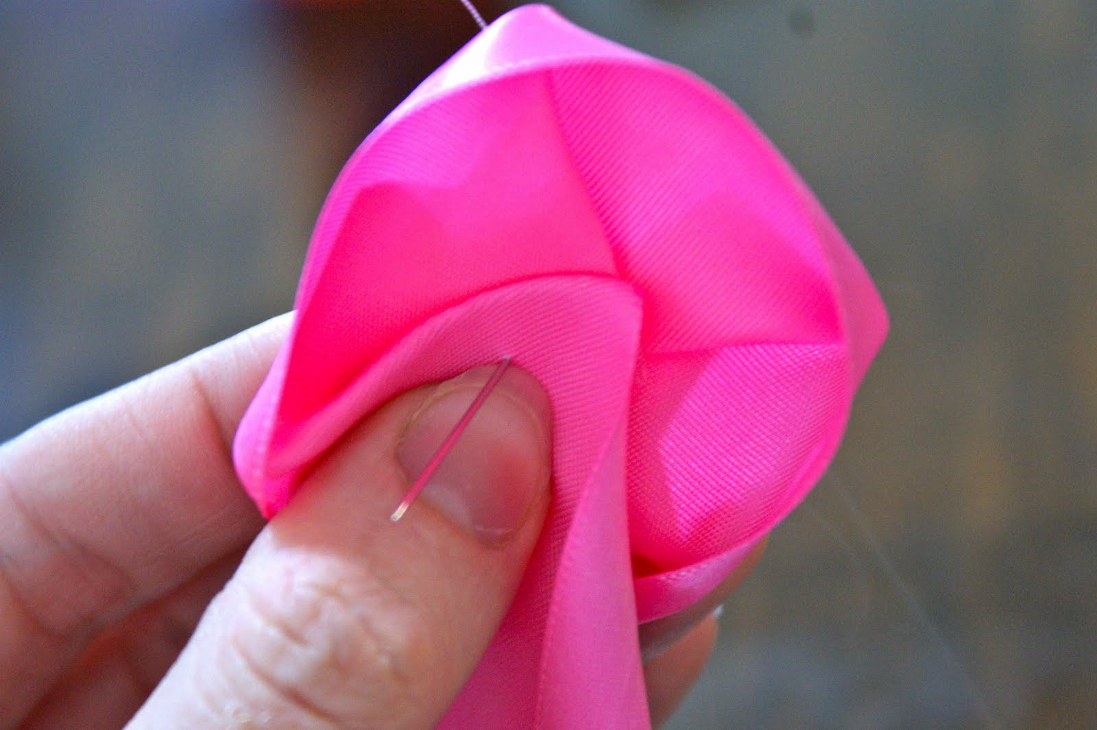 Something About Katie: Ribbon Flower Tutorial