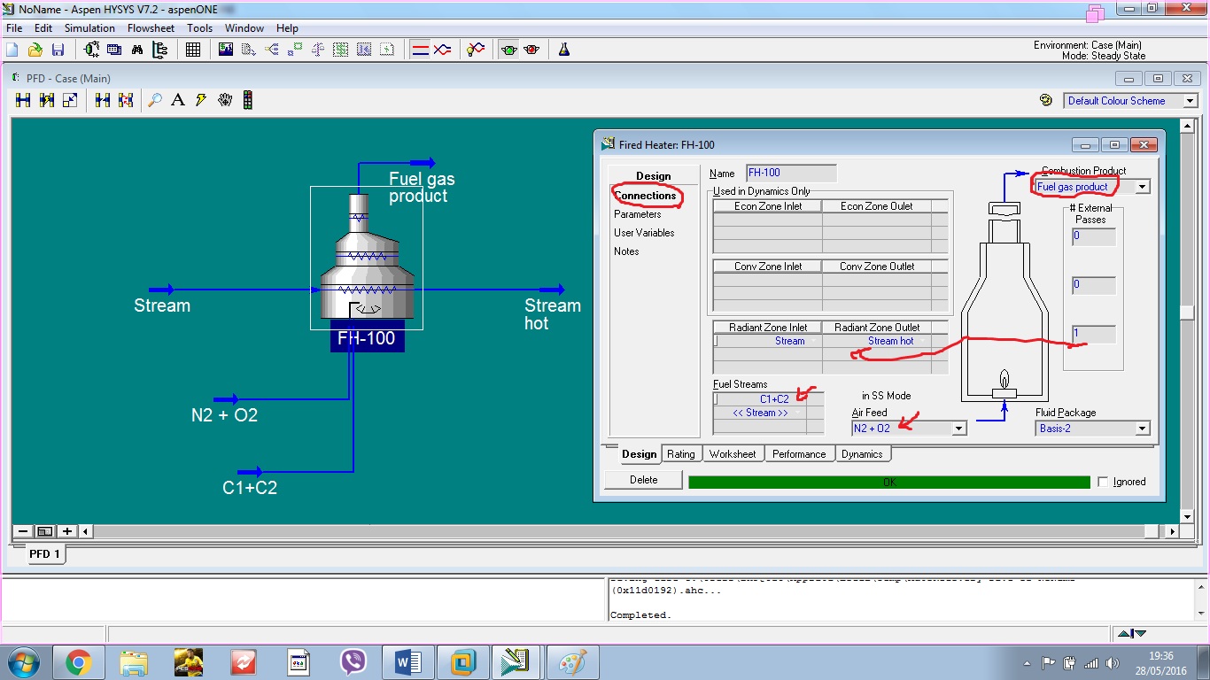 Simulation With Aspen HYSYS: Simulation of Heat Transfer Operations ( Heater/cooler, Heater ...