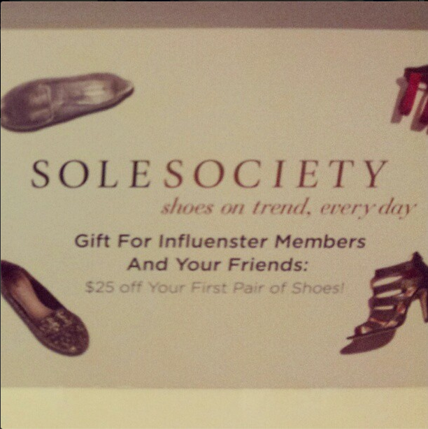 Smith and Blessings: Sole Society: Shoes & a Discount