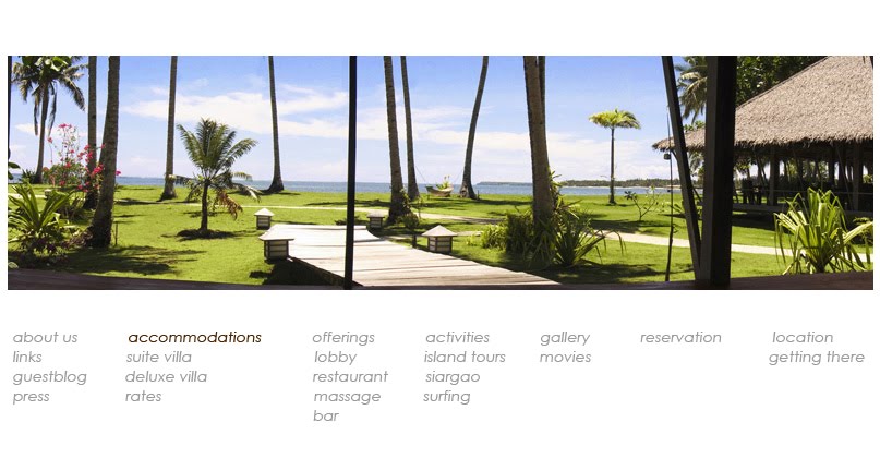 Philippine Accommodation ~ Kalinaw Resort