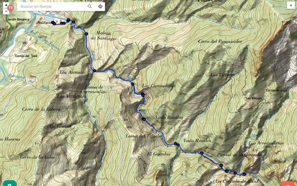 LAS RUTAS DE SENDERICU C. D.: Senderismo en Málaga: Ruta a la Cerrada ...