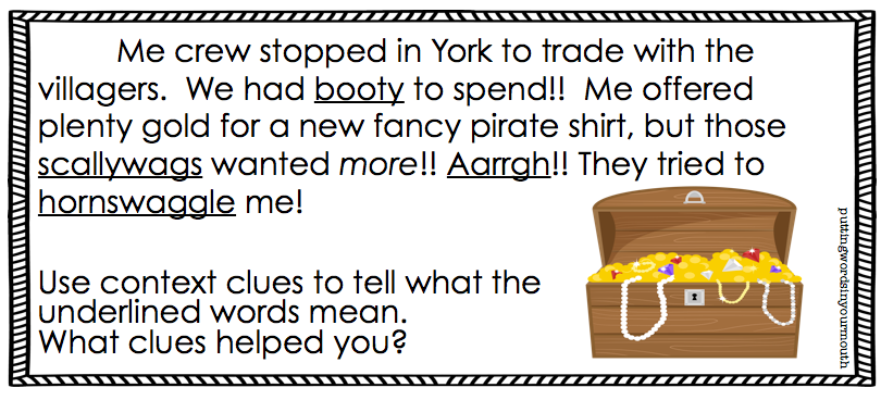 Speech & Language Ideas for Talk Like a Pirate Day!!