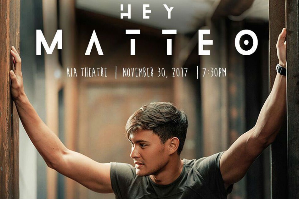 Matteo Guidicelli All Set And Fired Up For His Coming 'Hey Matteo' Solo ...