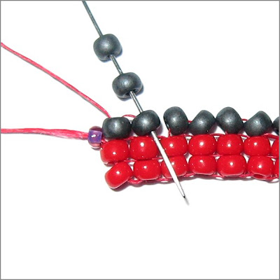 Operation Tackle That Bead Stash!: Basic Stitch Tutorial - Herringbone ...