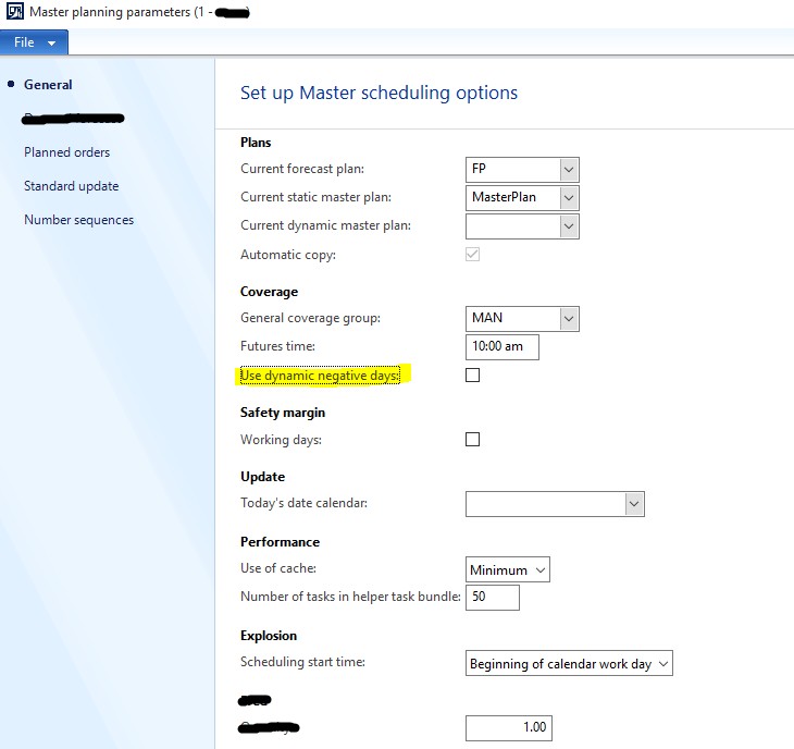 Inner-workings of Dynamics AX: Master planning