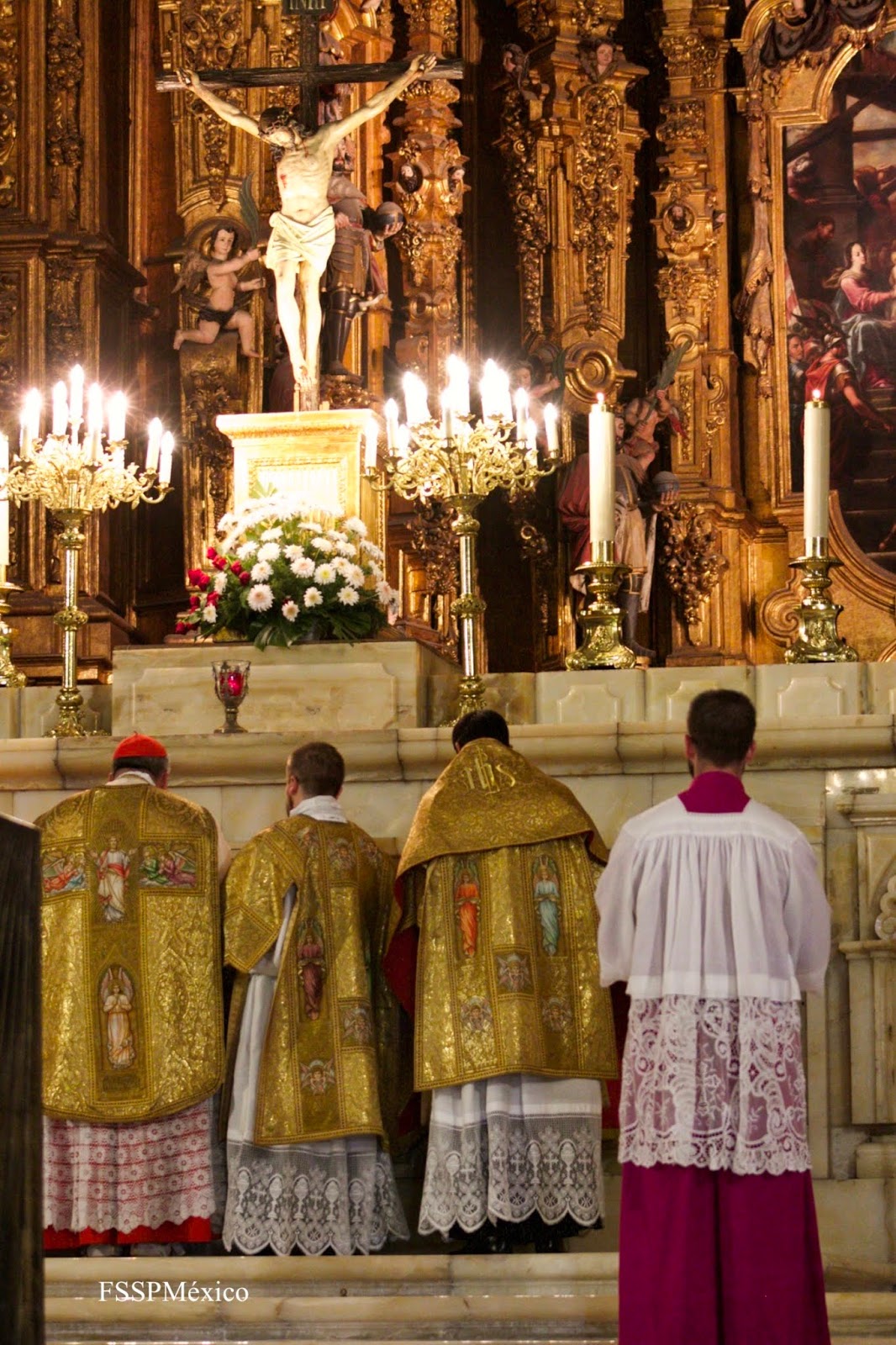 New Liturgical Movement: Cardinal Burke Celebrates Pontifical Mass in ...