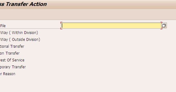 Mass Official Transfer Process (For Bulk) in SAP - CSI | DOP Core Solutions