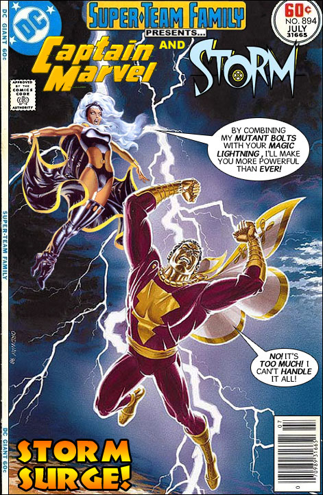Super-Team Family: The Lost Issues!: Captain Marvel and Storm