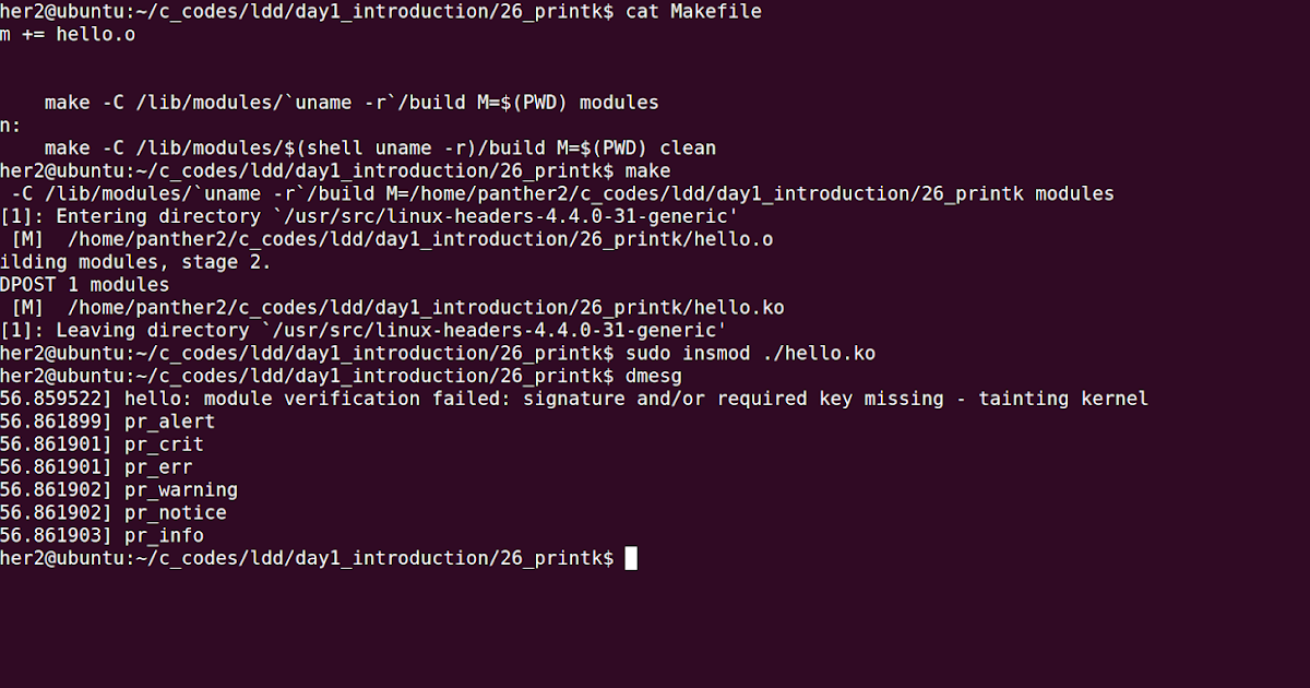 Enable/Disable pr_debug in Linux Device Driver