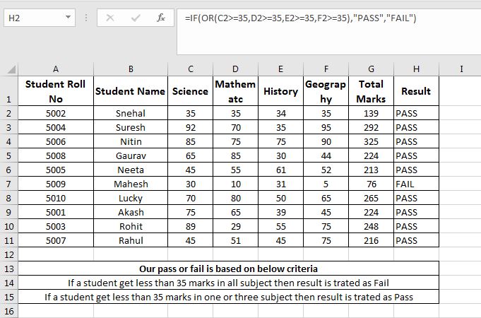 Free Advanced Excel Course Online: How to use if or function in excel
