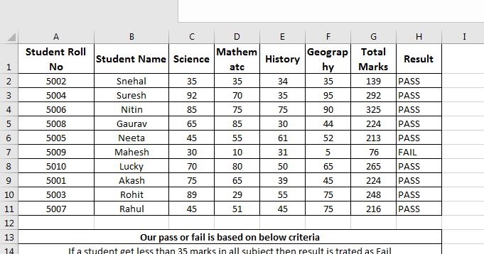 Free Advanced Excel Course Online: How to use if or function in excel